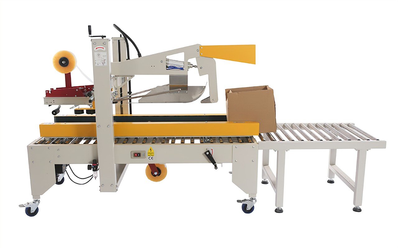 Folding flaps carton sealing machine - Professional Packaging Machine ...